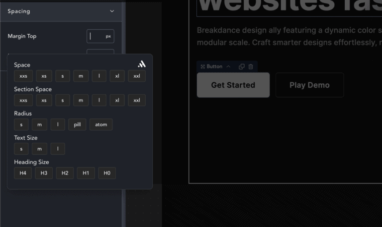 Breakdance helper – Headspin UI