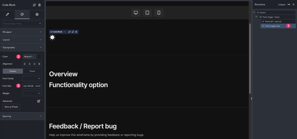 Animated theme toggles – Headspin UI