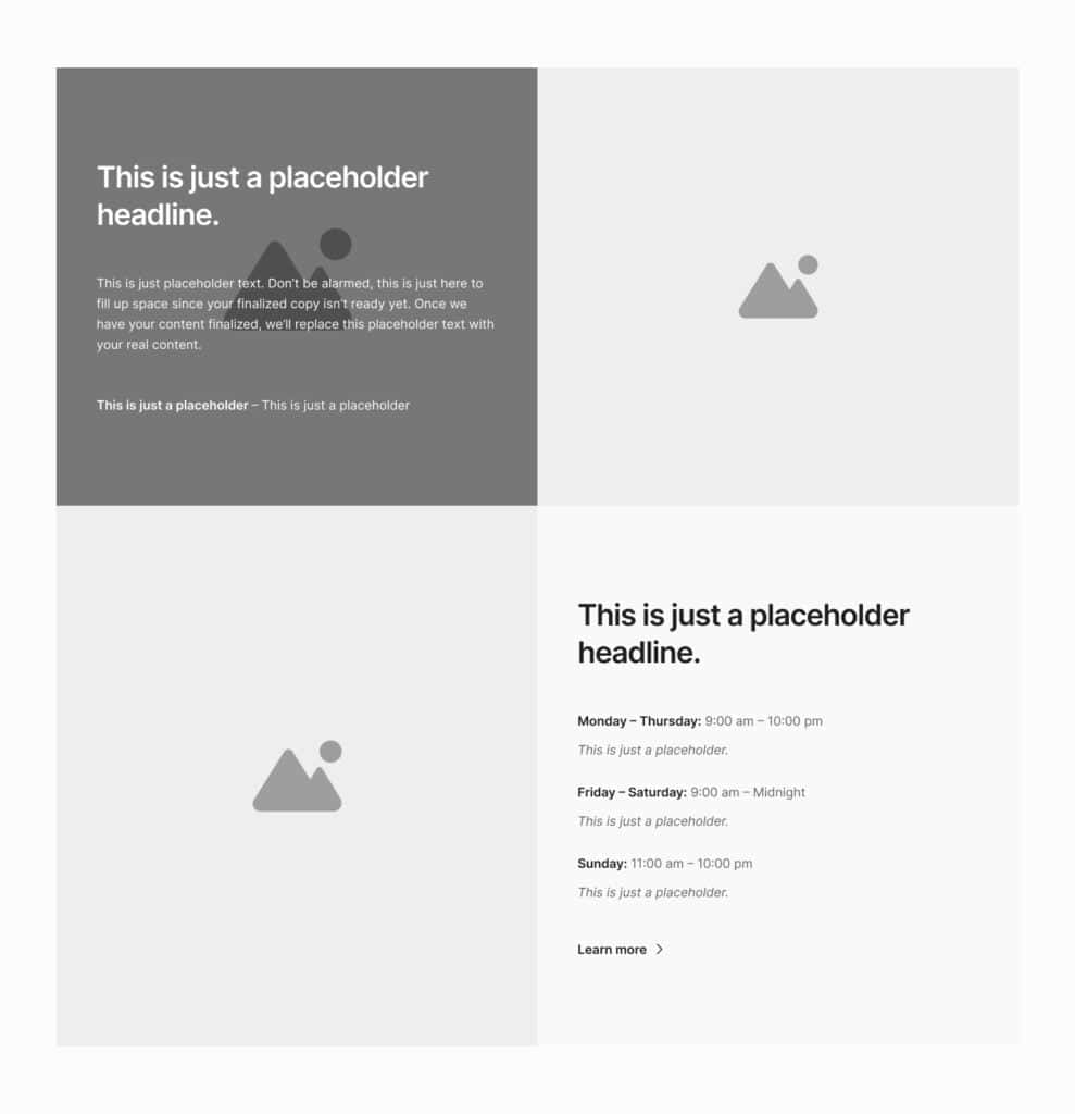 Wireframes – Headspin UI