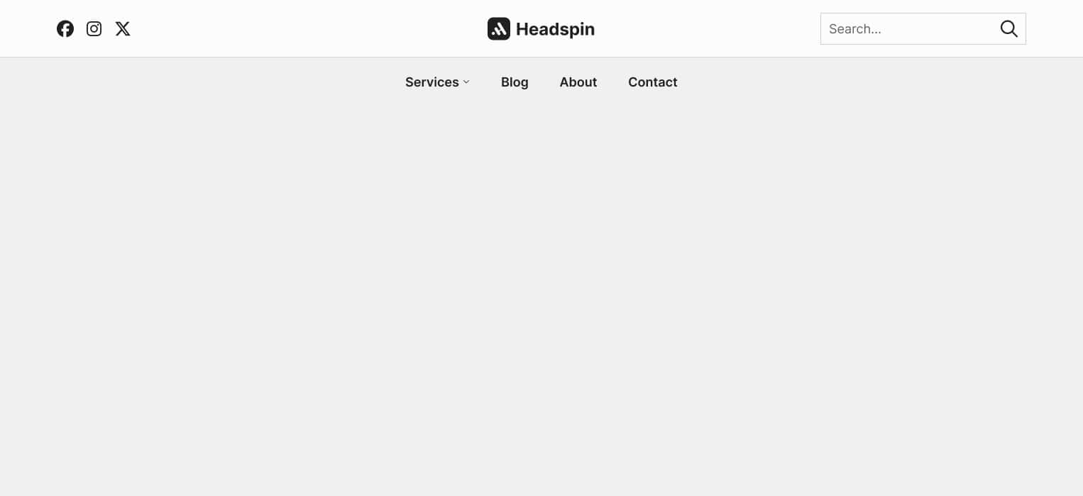 Wireframes – Headspin UI