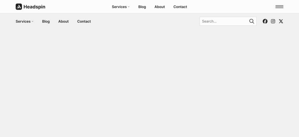 Wireframes – Headspin UI