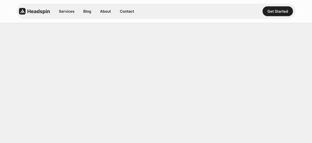 Wireframes – Headspin UI